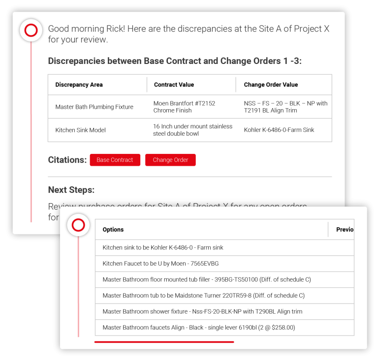 Smart Discrepancy Detection in Project Documents - Diwo